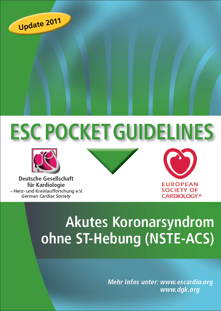 Pocket-Leitlinie: Akutes Koronarsyndrom ohne ST-Hebung (NSTE-ACS)